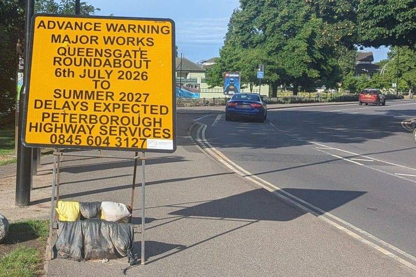 Major roundabout roadworks to cause significant delays for Peterborough ...