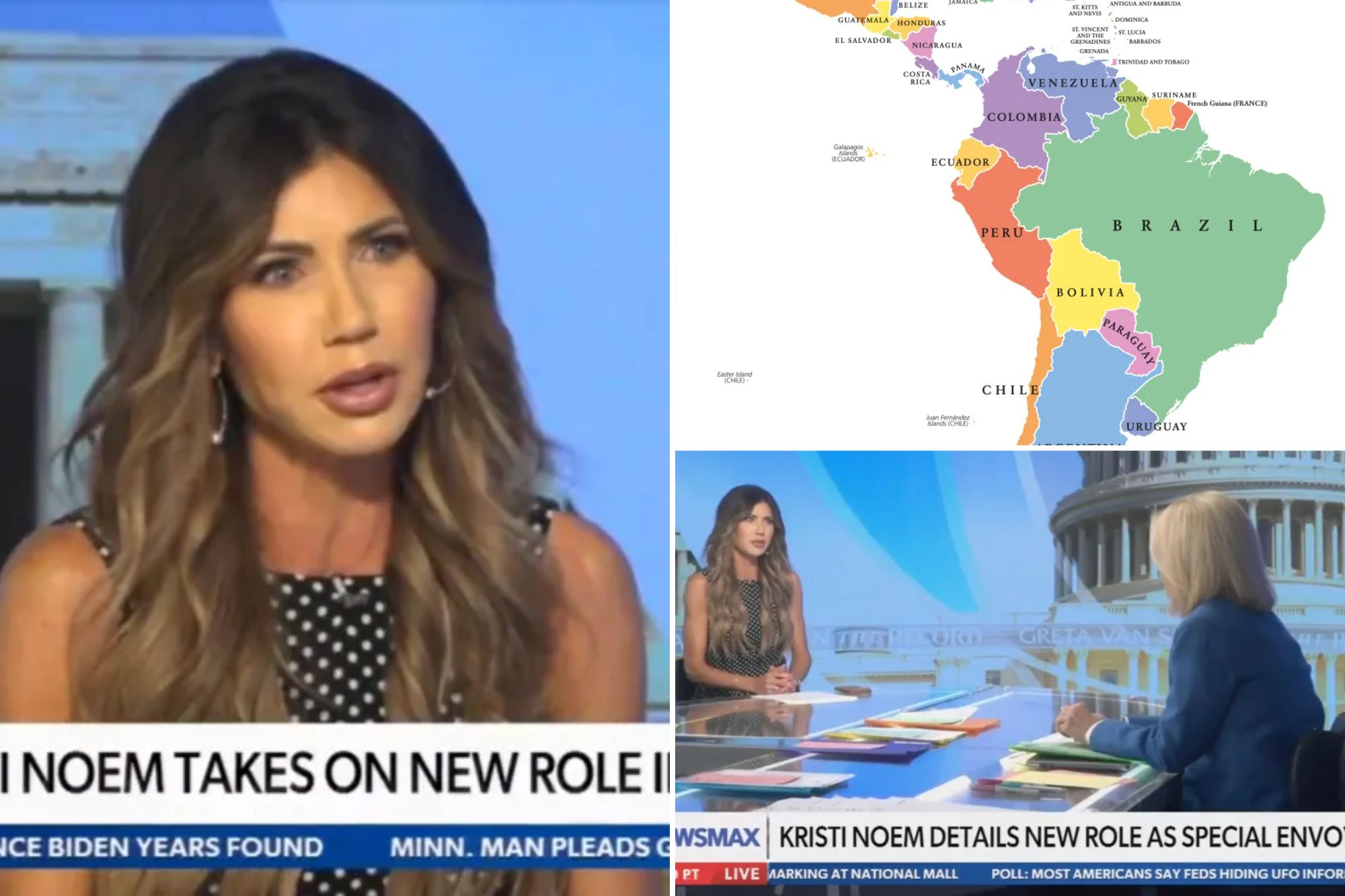 Kristi Noem makes embarrassing geography blunder after remerging on TV ...