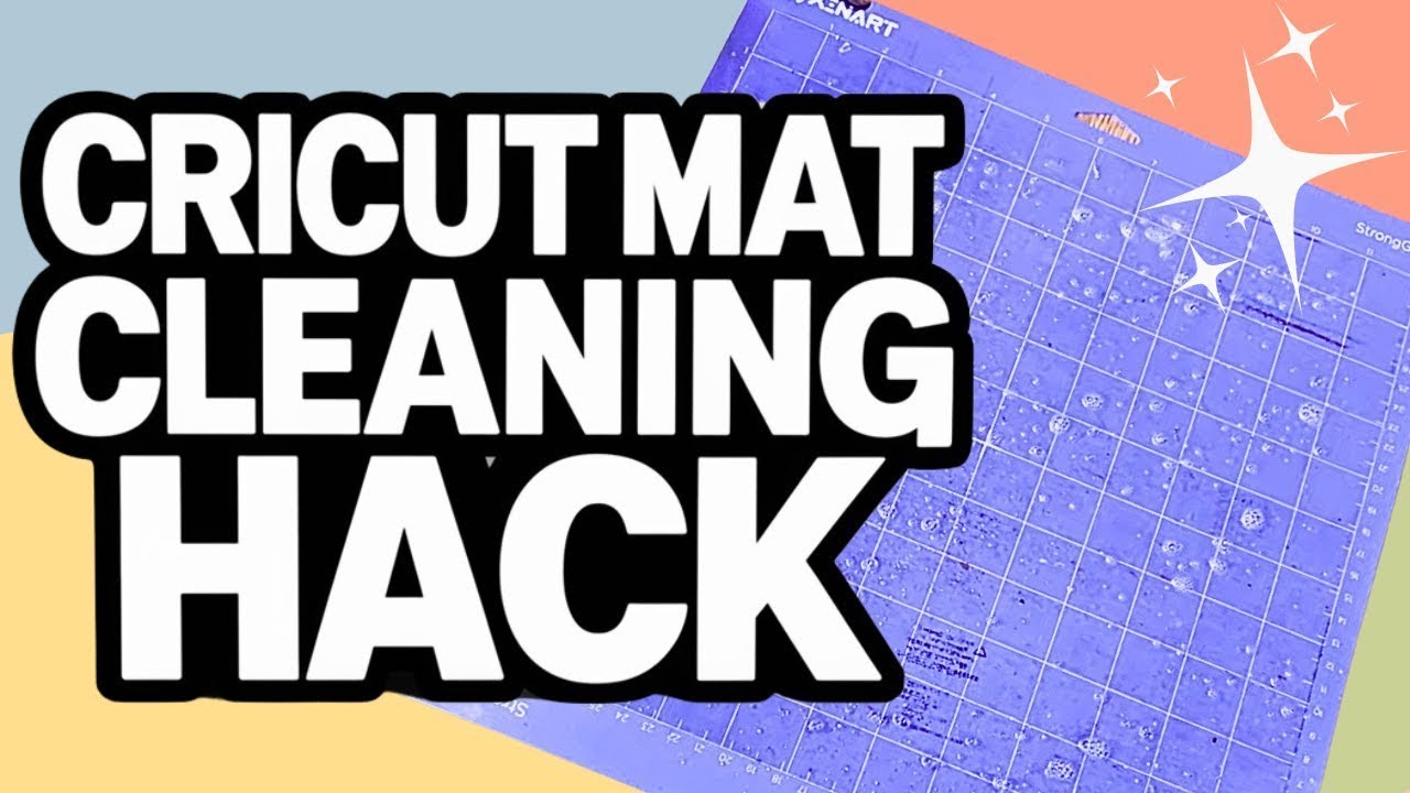 Easily clean your Cricut mat with this clever trick - it works!