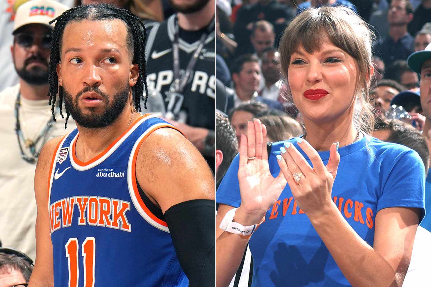 Knicks MVP Jalen Brunson has a message for Swifties after radio analyst ...
