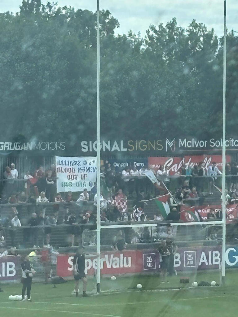 Programme standoff in Omagh as locals refuse to sell due to Allianz link