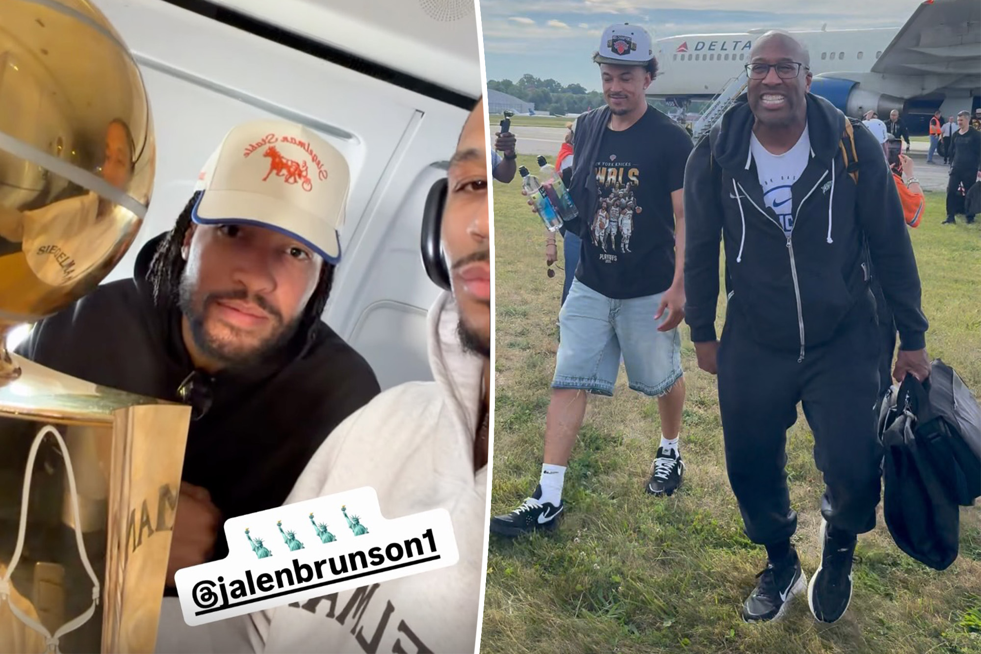 Air traffic controllers fanboy over Knicks’ Finals win as champions ...