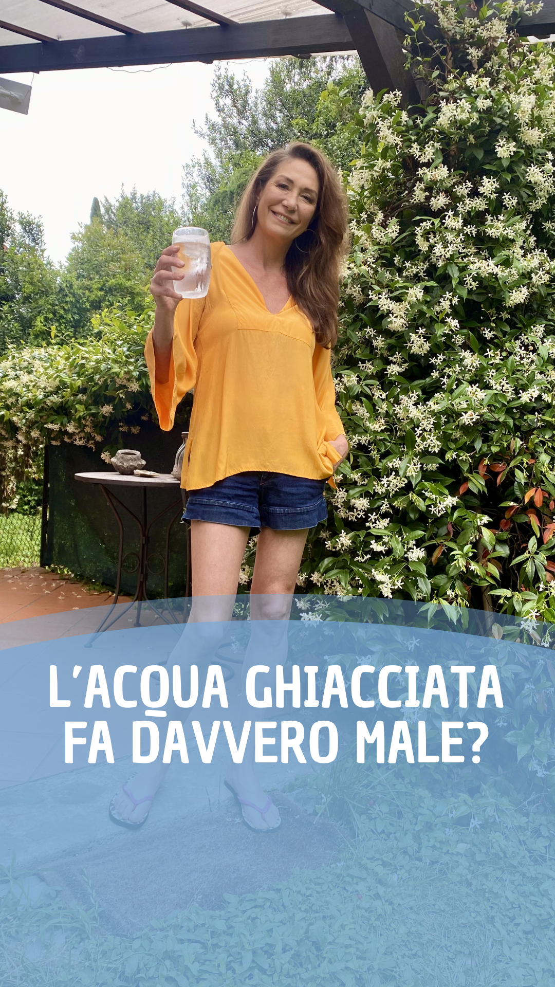 L'acqua ghiacciata fa davvero male?