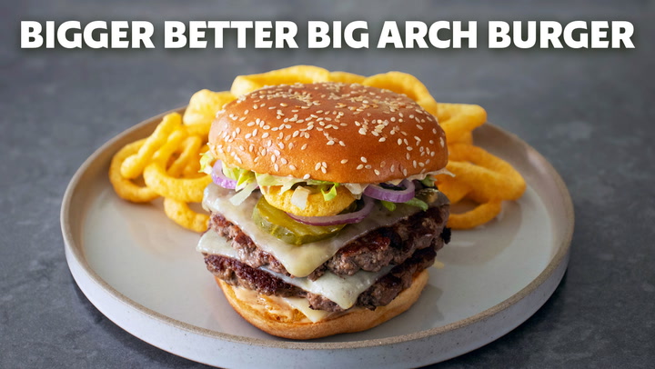 How to make a bigger better big arch burger