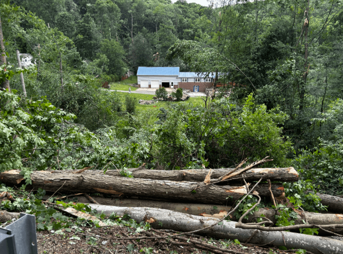 Central PA sees storms, tornado watches, funnels and power outages