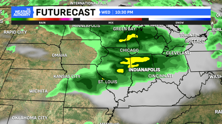 Rain at times Sunday ahead of central Indiana’s next cold front
