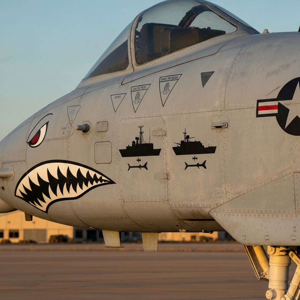 A-10 Warthogs: Iran kill markings & epic fury lessons revealed