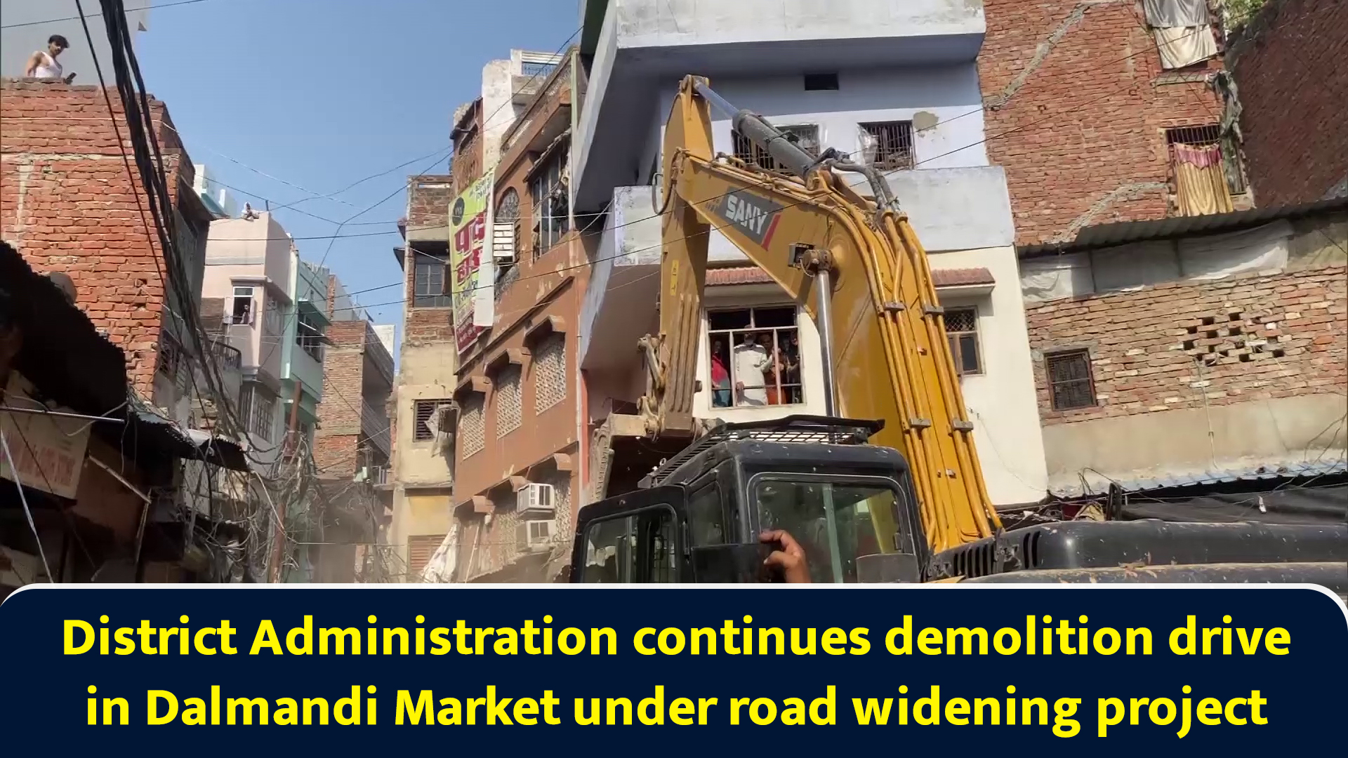 District administration continues demolition drive in Dalmandi Market ...