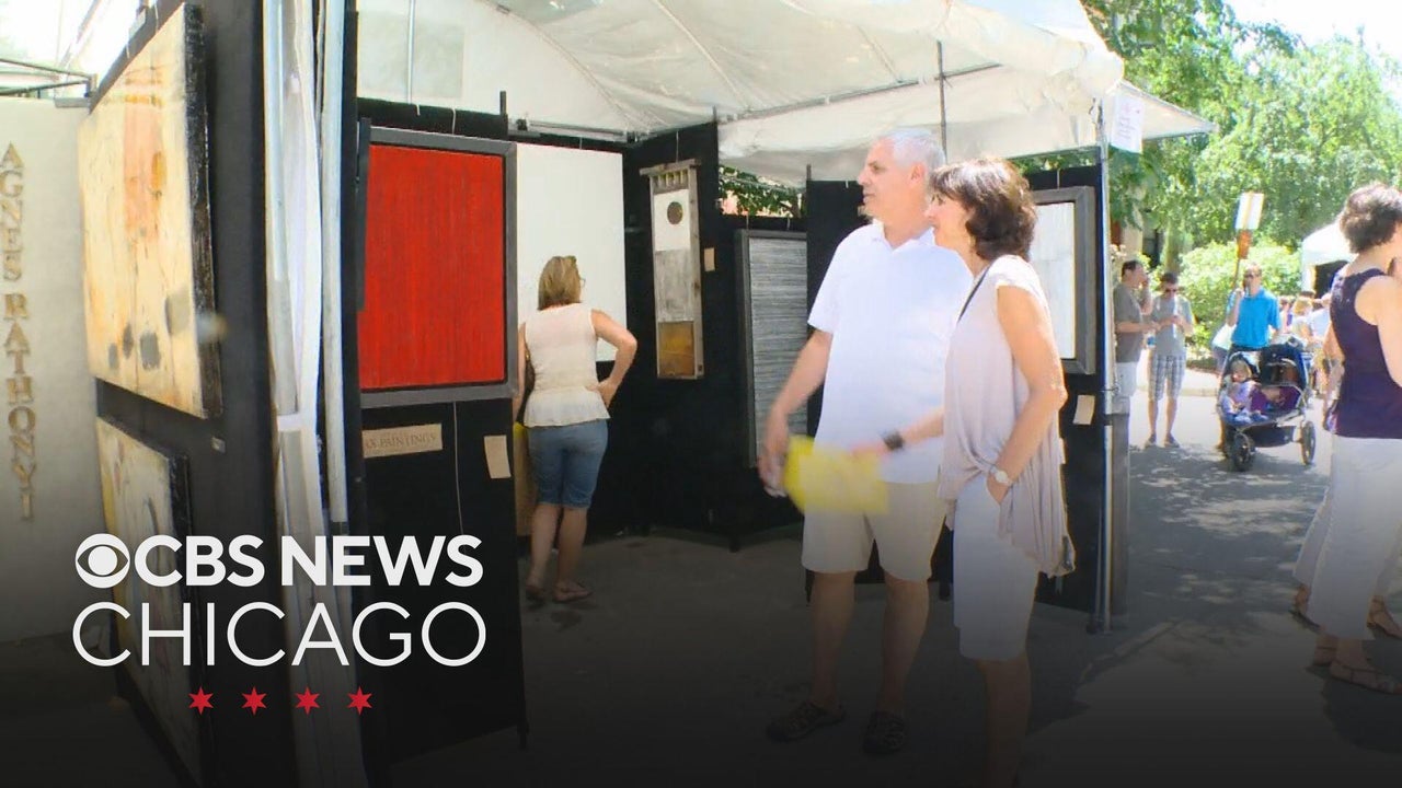 Old Town Art Fair under way for second day