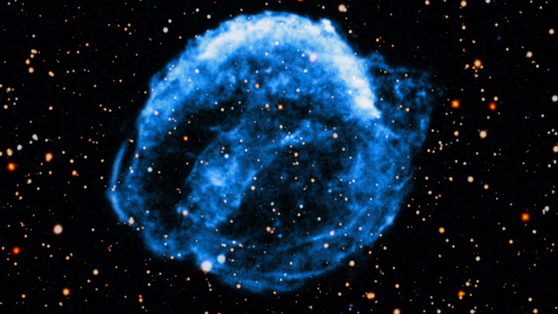 Watch a supernova remnant grow in this epic 25-year time-lapse