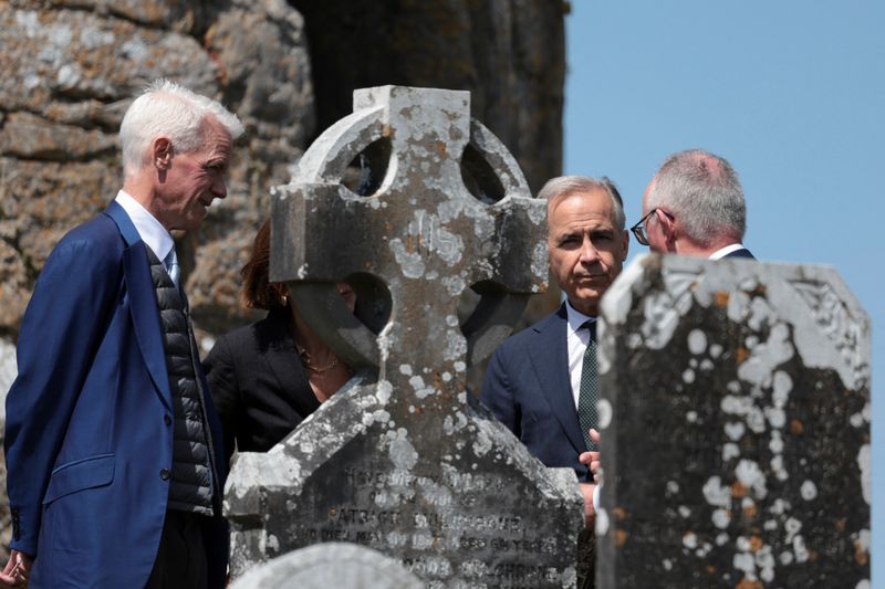 Canadian Prime Minister Carney visits grandparents' Irish village on ...