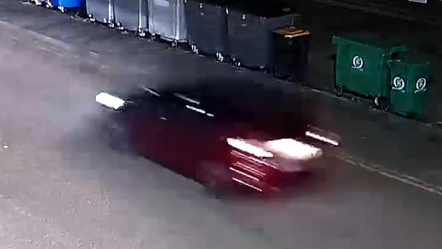 Driver filmed speeding on wrong side of road moments before crash left ...