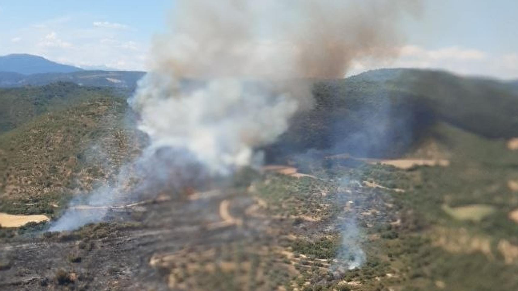 Declarado un incendio forestal en la provincia de Huesca: Aragón está ...