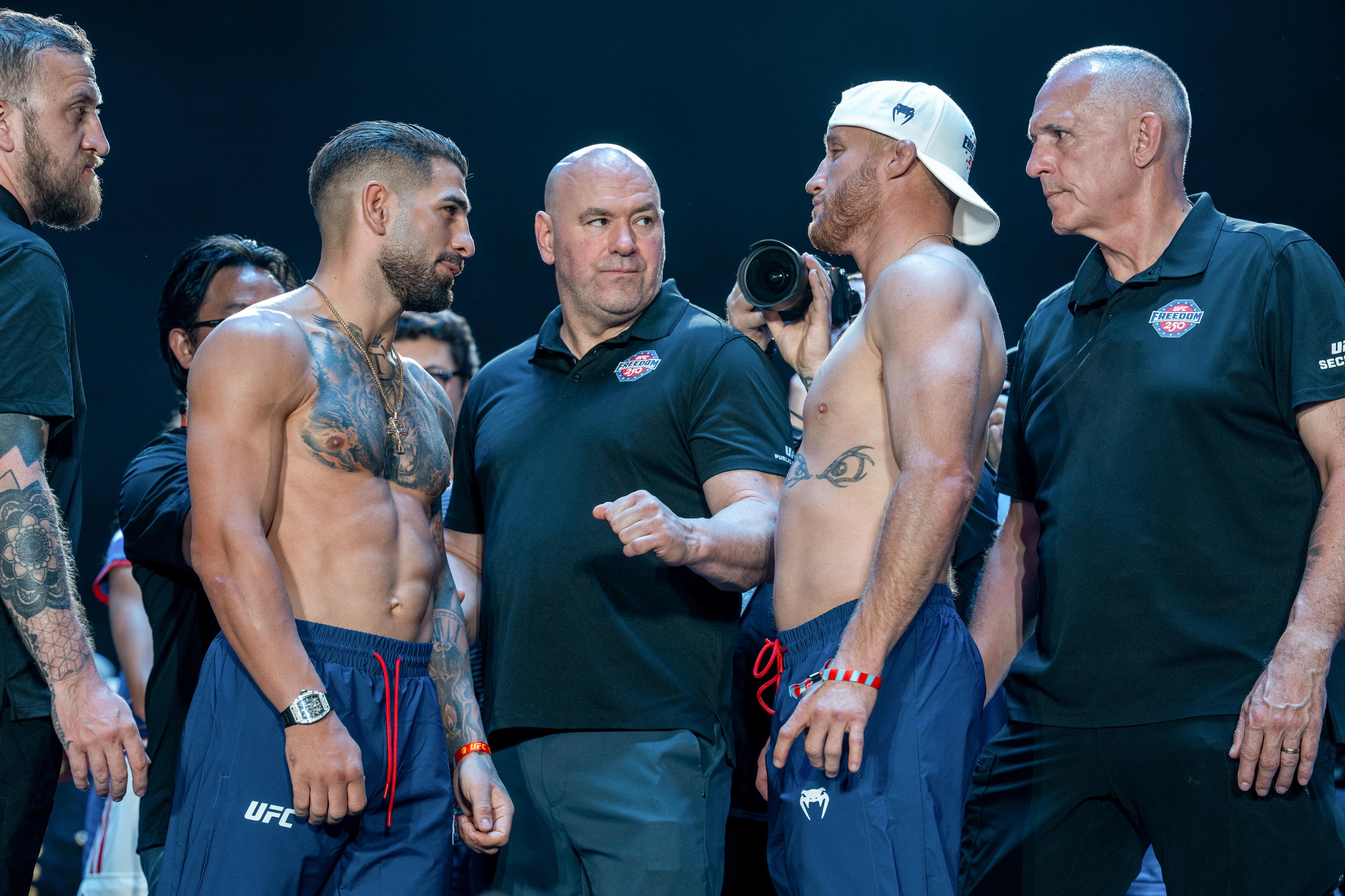 UFC White House paths to victory: Who leaves UFC Freedom 250 as champions?