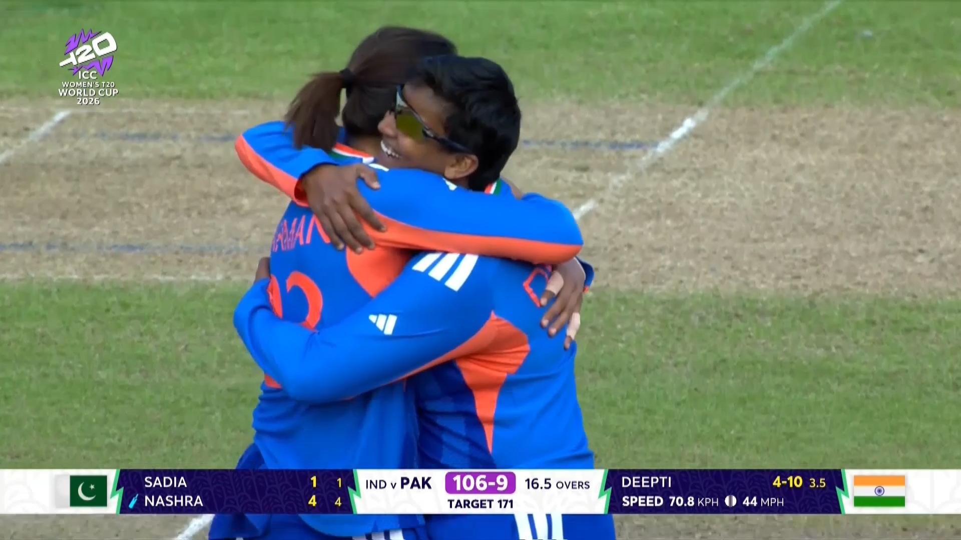 India defeat Pakistan in women's T20 World Cup