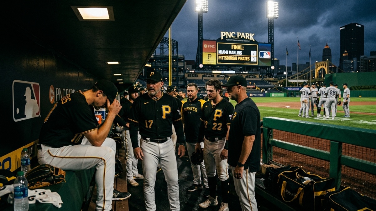 Pirates shake up roster following Marlins defeat as pressure mounts in ...