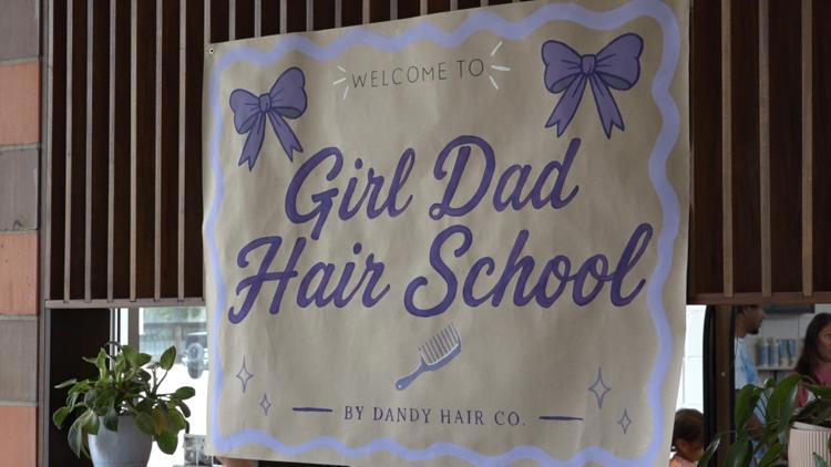 Austin salon teaches dads how to style their daughters' hair through ...