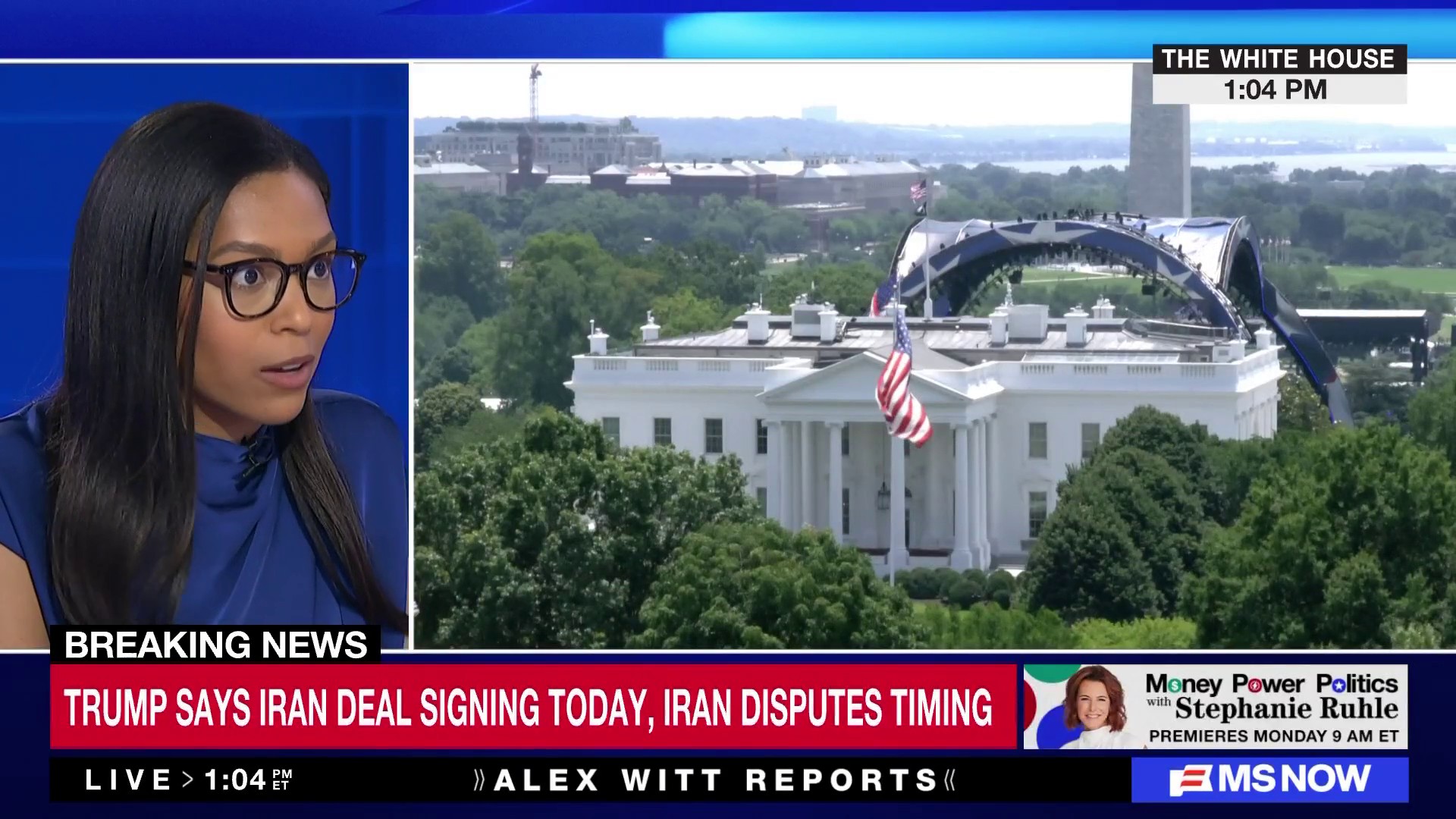 Breaking: Trump says Iran deal signing today, Iran disputes timing
