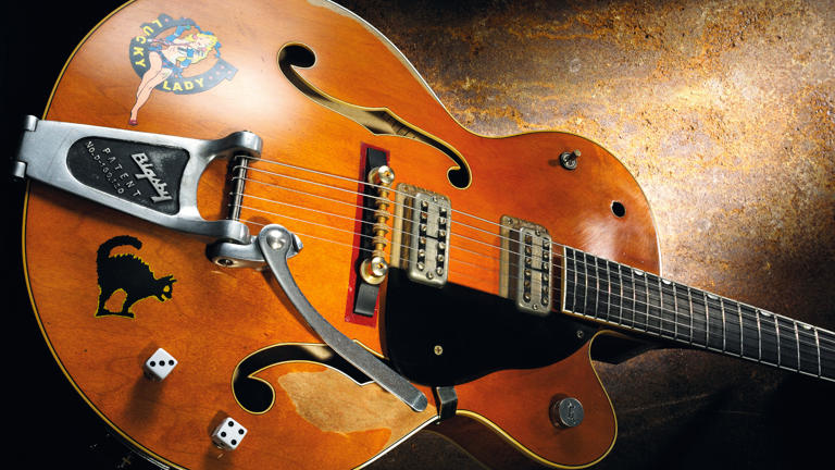 Oh my god — I ruined my guitar! Brian Setzer on the night a stage stunt ...