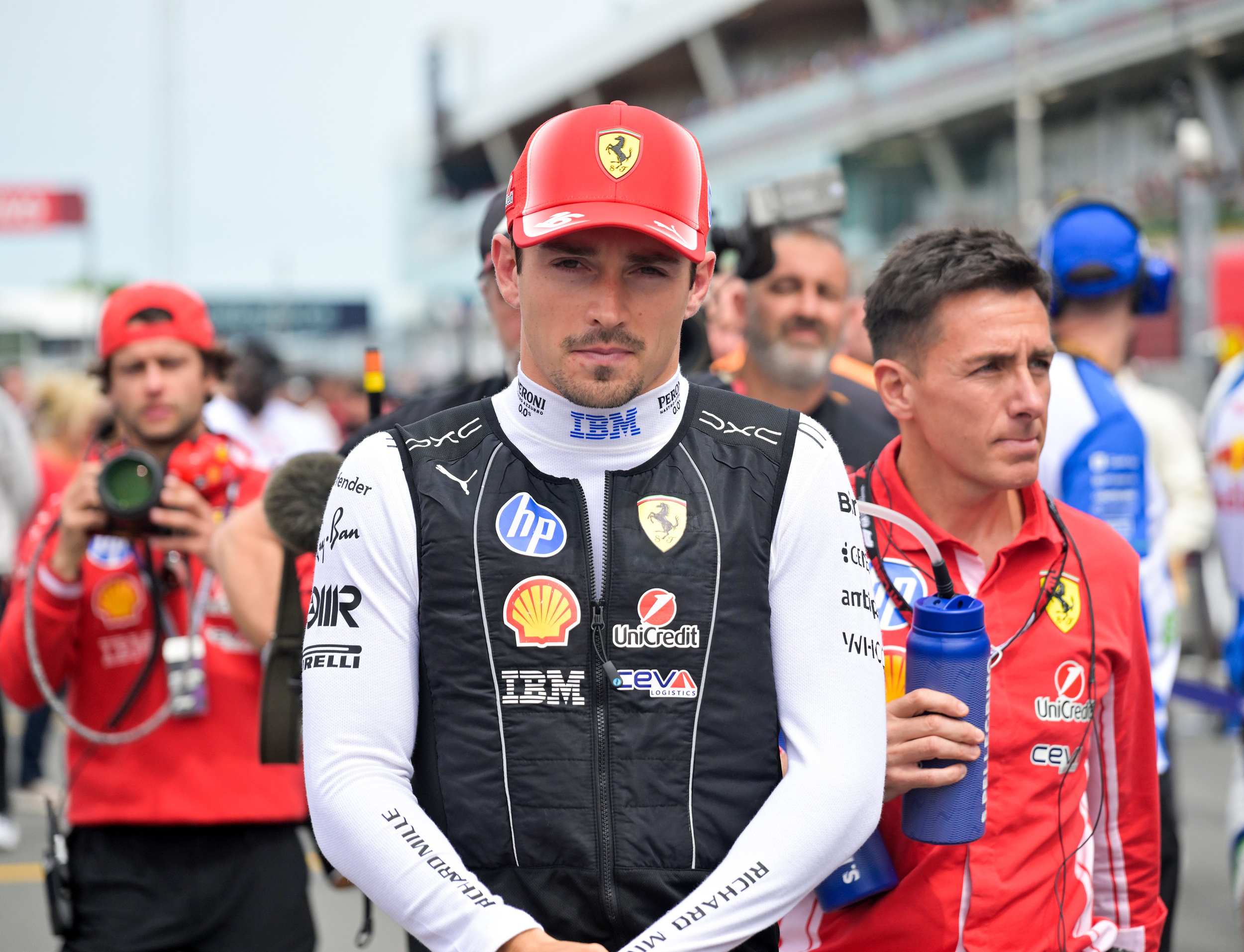 Ferrari driver Lewis Hamilton's Barcelona-Catalunya Grand Prix win ...