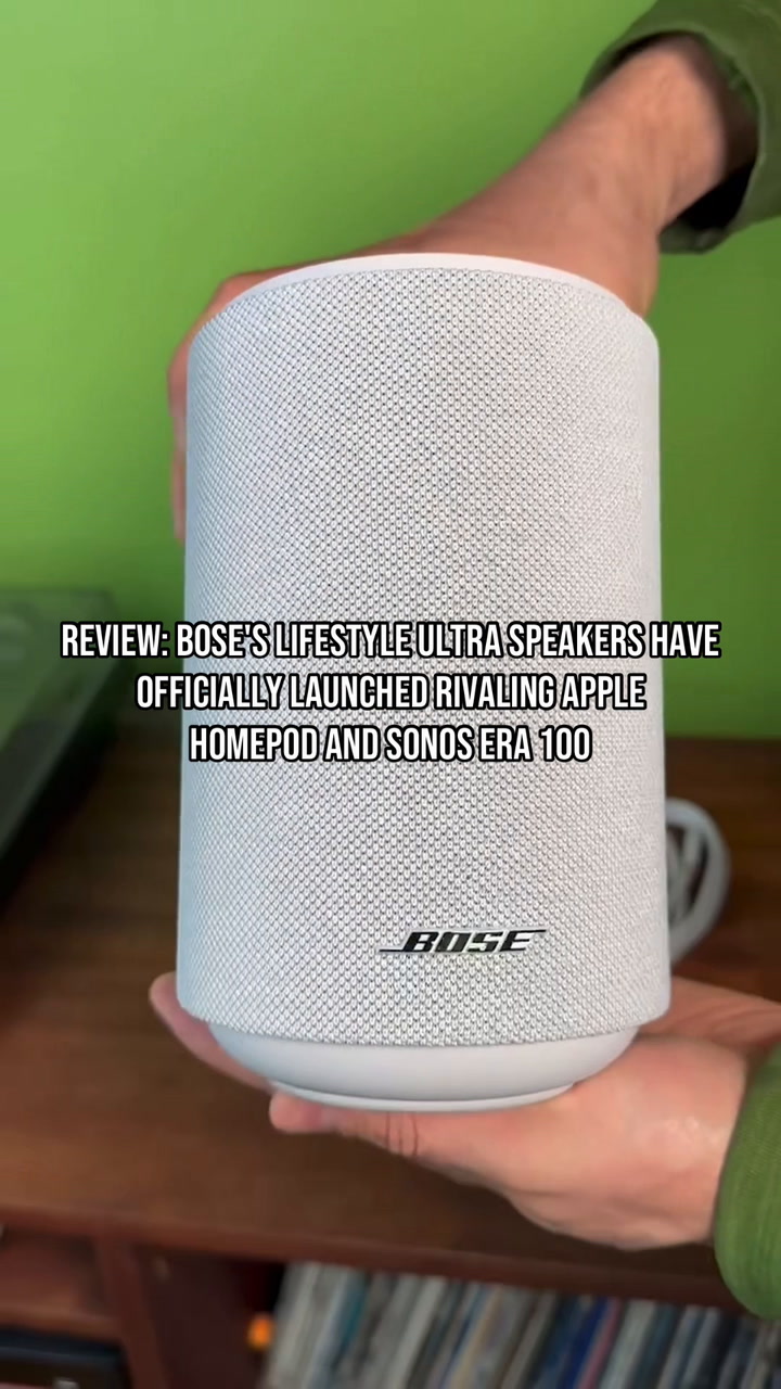 Bose vs. Apple HomePod vs. Sonos Era 100: A visual comparison