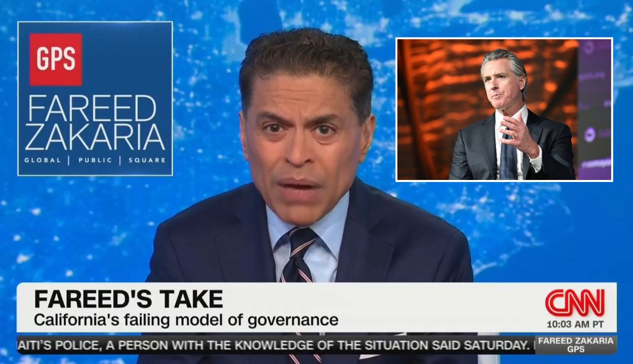 CNN’s Fareed Zakaria slams California’s ‘failing’ Democratic rule ...
