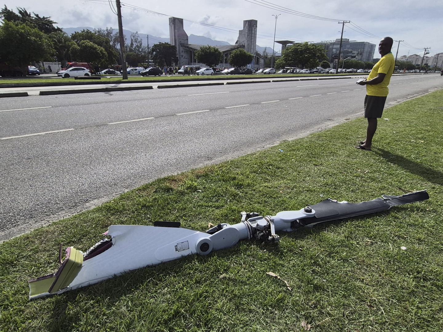 El choque de dos helicópteros en Río de Janeiro deja seis personas muertas