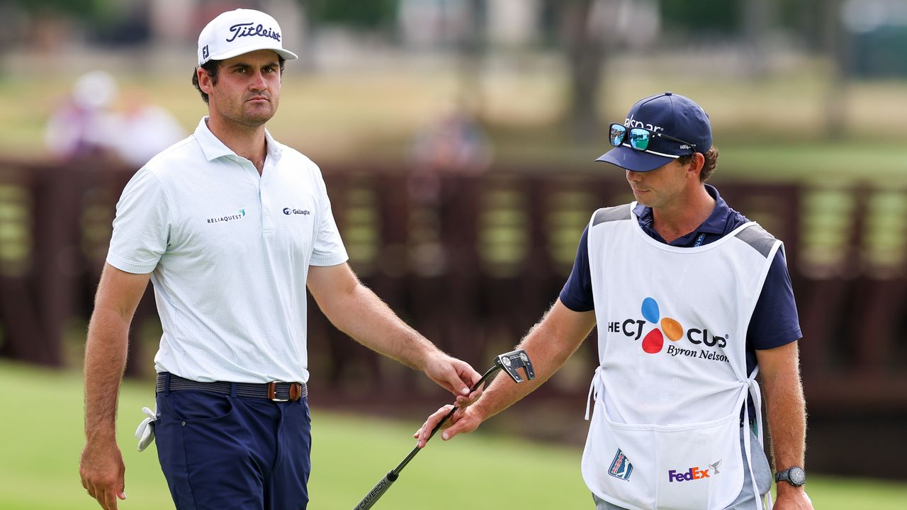Who is Jackson Suber's caddie?