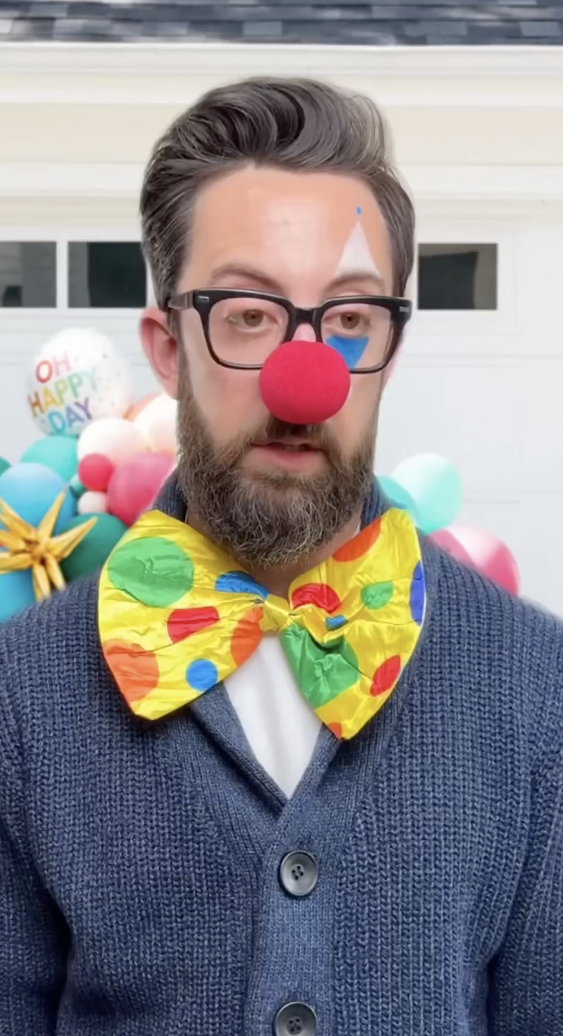 Might be my last kids party...