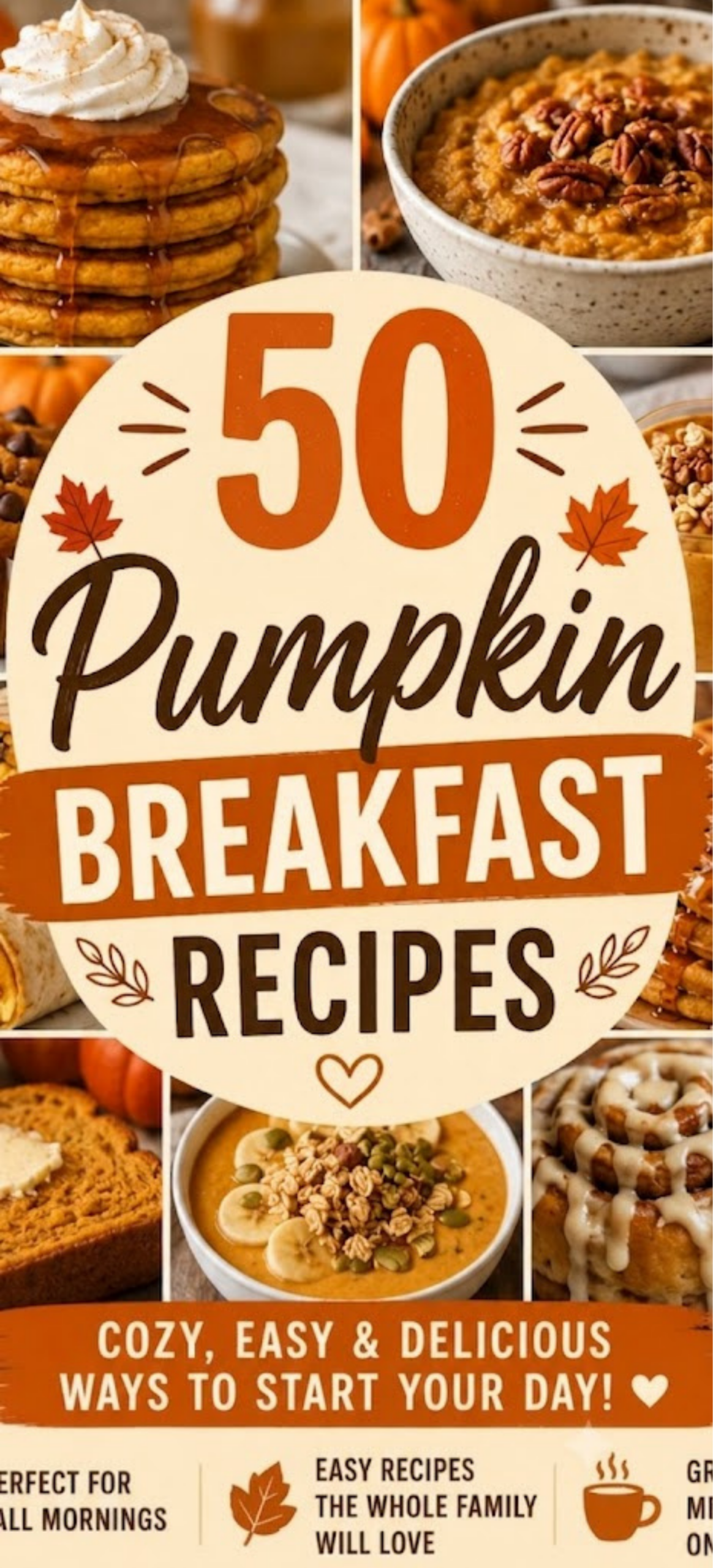 50 pumpkin breakfast recipes