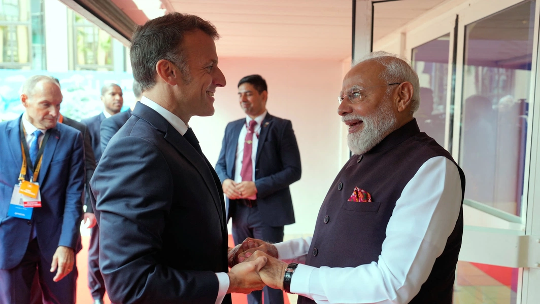 Macron’s Bollywood gesture frames Modi’s high-stakes France visit