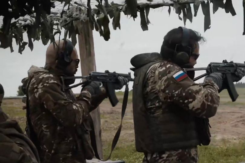 Andrew Tate joins Putin's army during mad propaganda trip to promote Russia