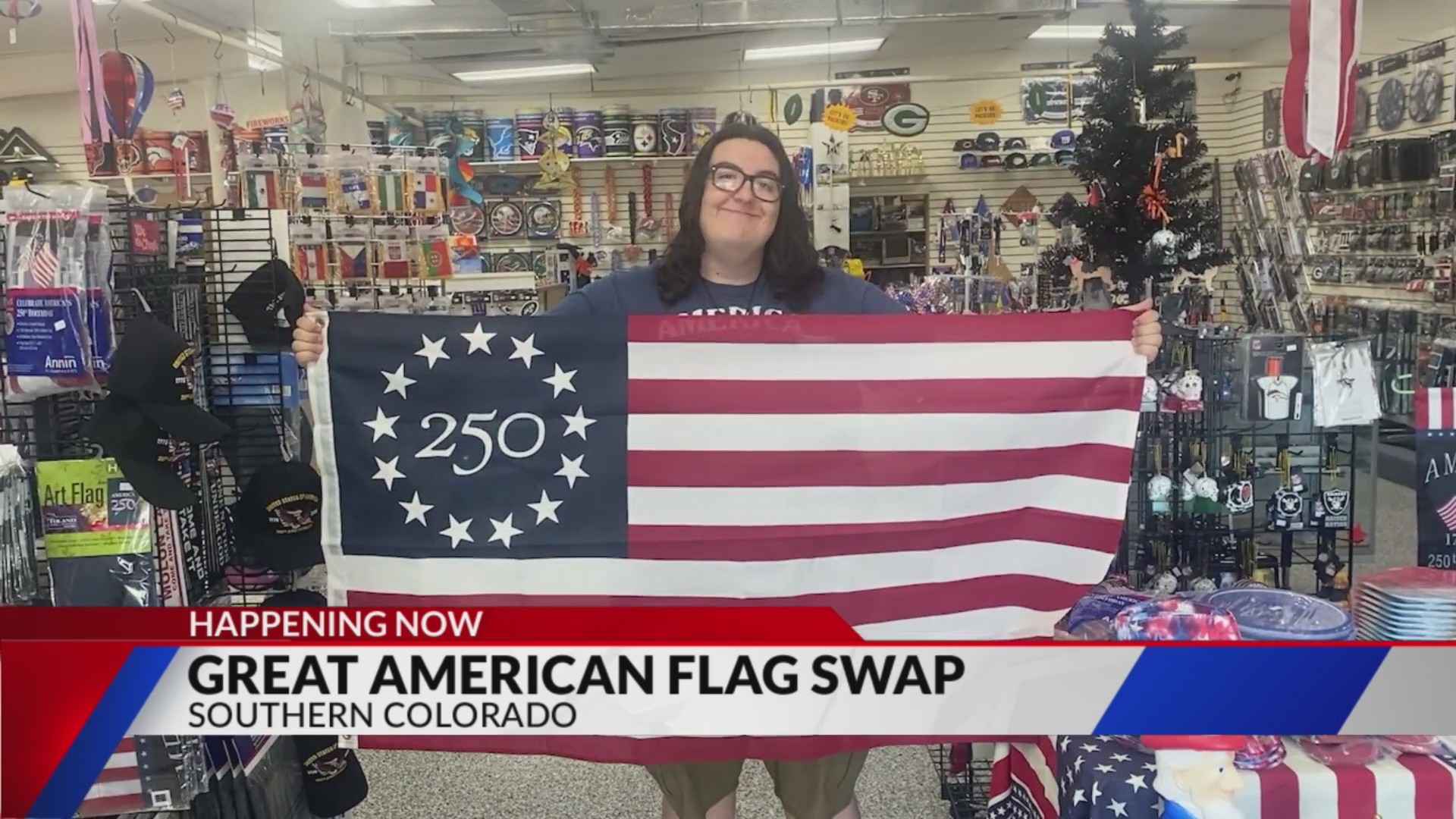 Old flags exchanged for new at Great American Flag Swap