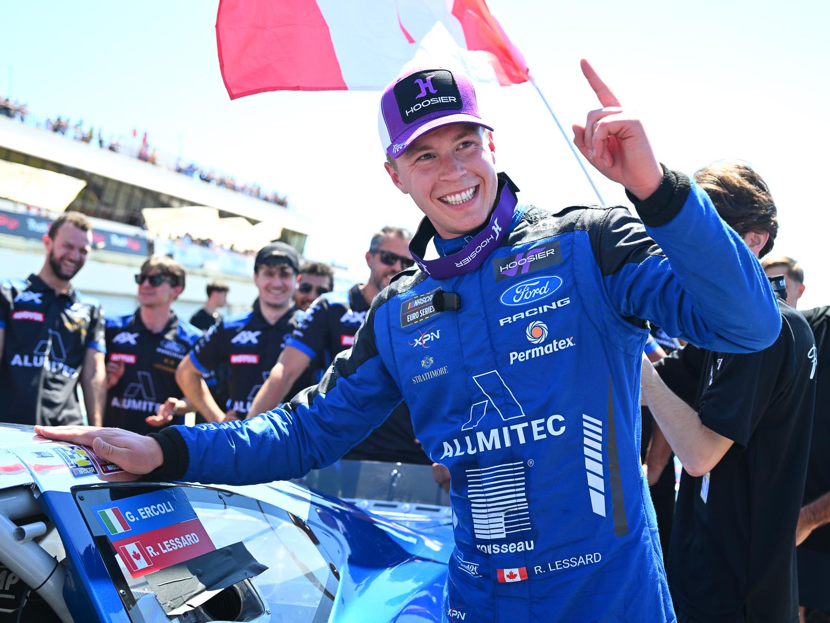 L’« Eurotrip » NASCAR de Raphaël Lessard déjà sur la bonne voie