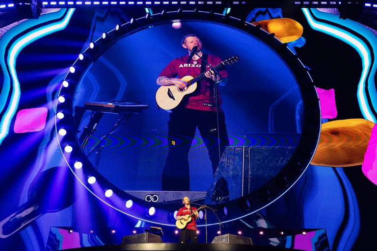 Ed Sheeran opens LOOP tour, hints at break to do 'the dad thing'