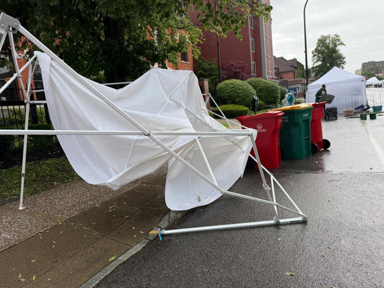 69th Allentown Art Festival ends early with a rumble, a crash, a ...