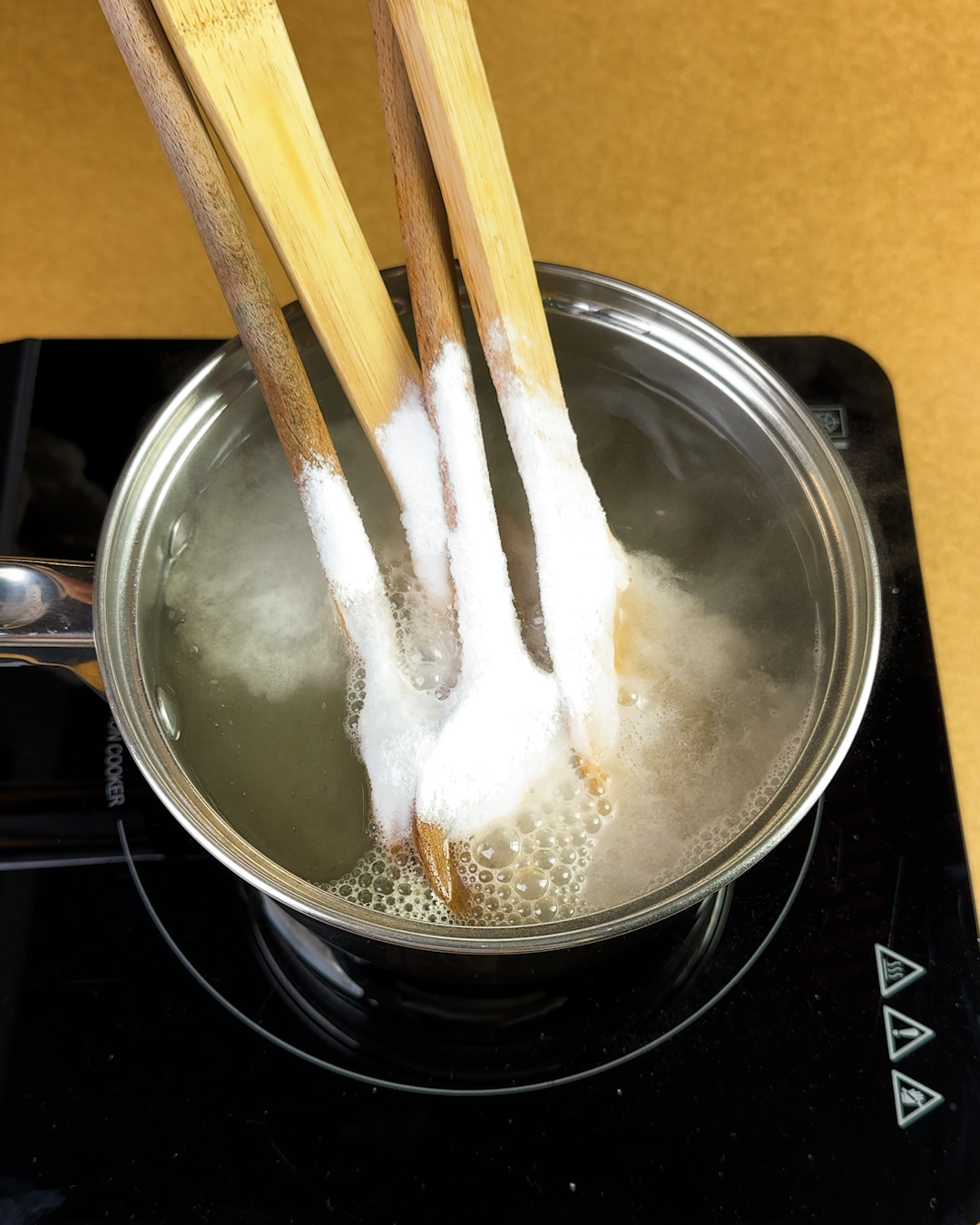 Holzlöffel sahen noch nie so sauber aus 🧼👏