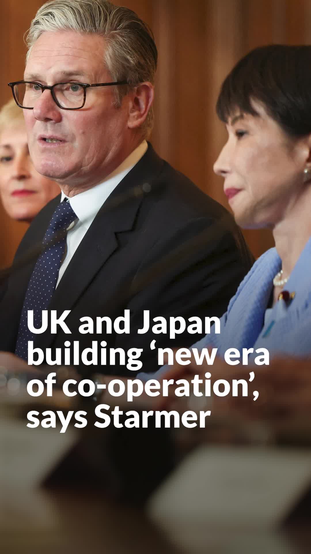 UK and Japan building 'new era of cooperation', says Starmer