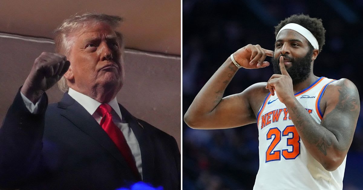 Trump calls Mitchell Robinson a 'great patriot' in Knicks tribute after ...