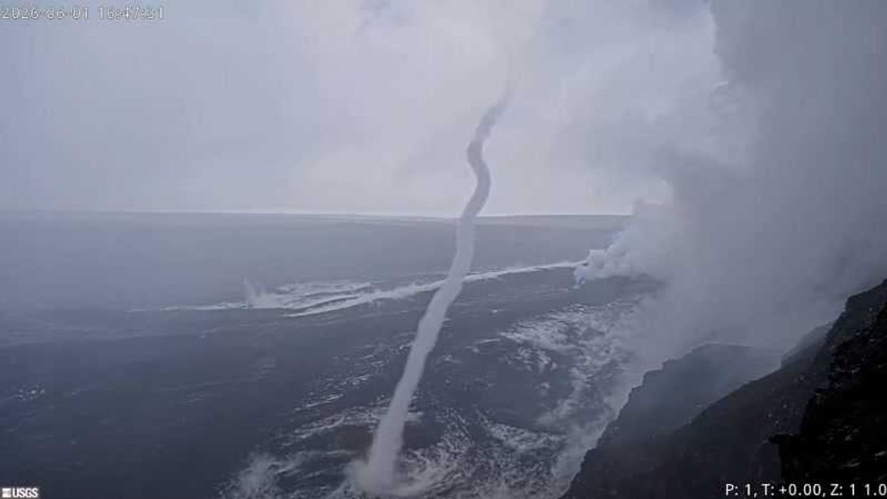 Volcanic eruption 'cleaned up' after itself in 'surprising' natural ...