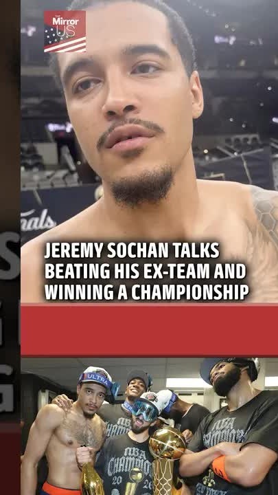 Jeremy Sochan reflects on winning NBA championship against former team ...