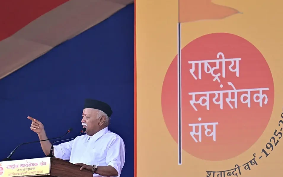 Bhagwat’s RSS centenary remarks spark Kerala political row