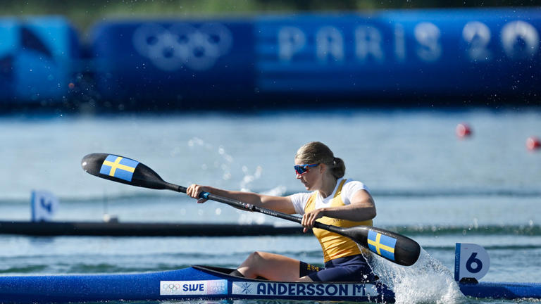 Silver för Andersson – knappa sekunden från guld