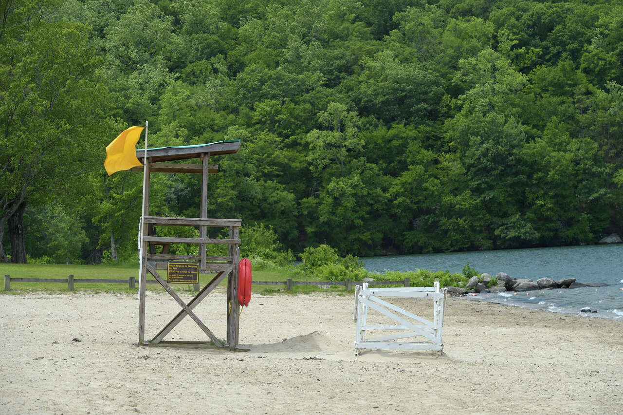 DEEP: Squantz Pond State Park in New Fairfield is at capacity, with the ...