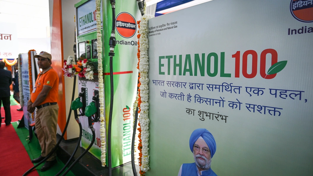 India clears 100% ethanol fuel, paving way for flex-fuel cars