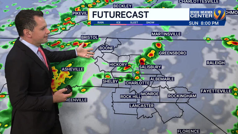 Forecast: Isolated storms this evening