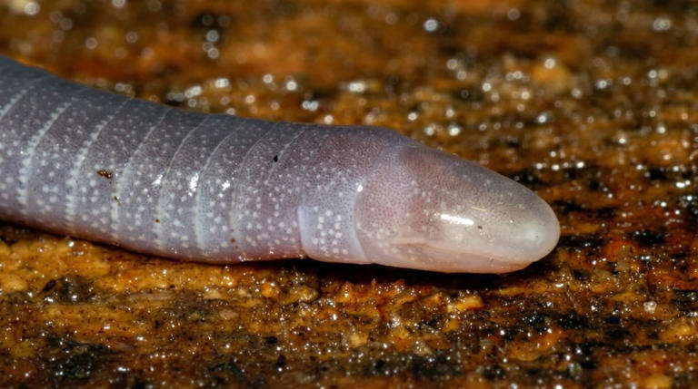 This creature looks like a snake but scientists say it's something most ...