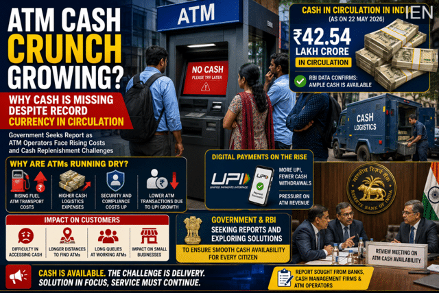 ATM cash shortage concerns rise despite record currency in circulation ...