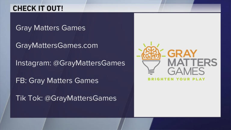 Gray Matters Games designed to keep your mind active