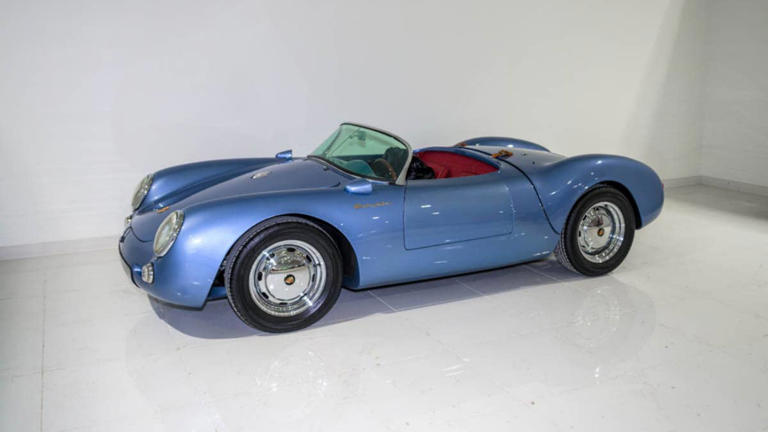 A $4 million Porsche 550 Spyder is terrifying, so this replica makes sense